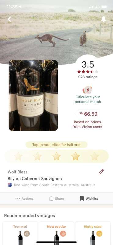 Wolf Blass Bilyara Cabernet Sauvignon – Wine Depot