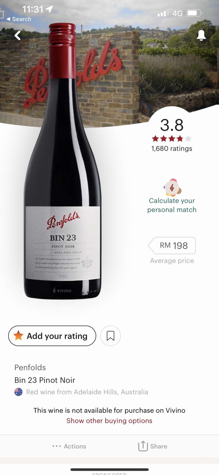 Penfolds Bin 23 Pinot Noir – Wine Depot